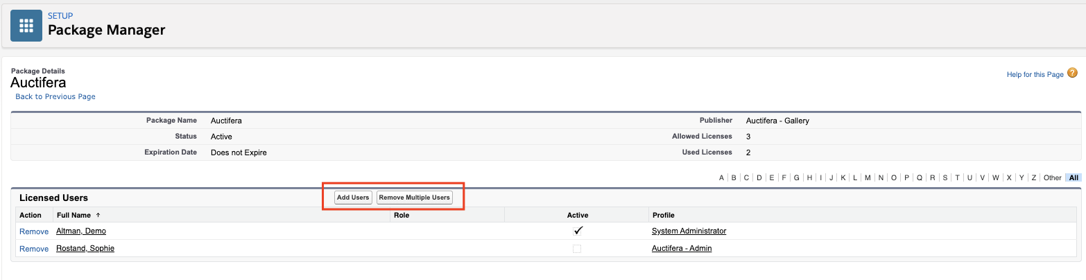 Creating/Replacing/Unsubscribing Users
