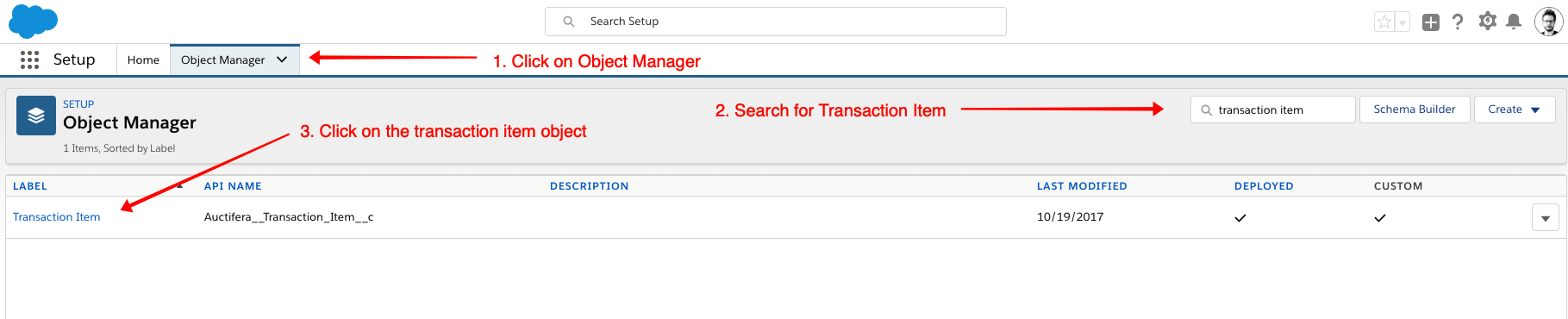 Invoice Fields Setup