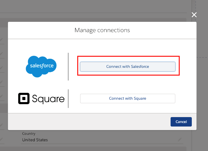 Setting Up your Square Account in Salesforce