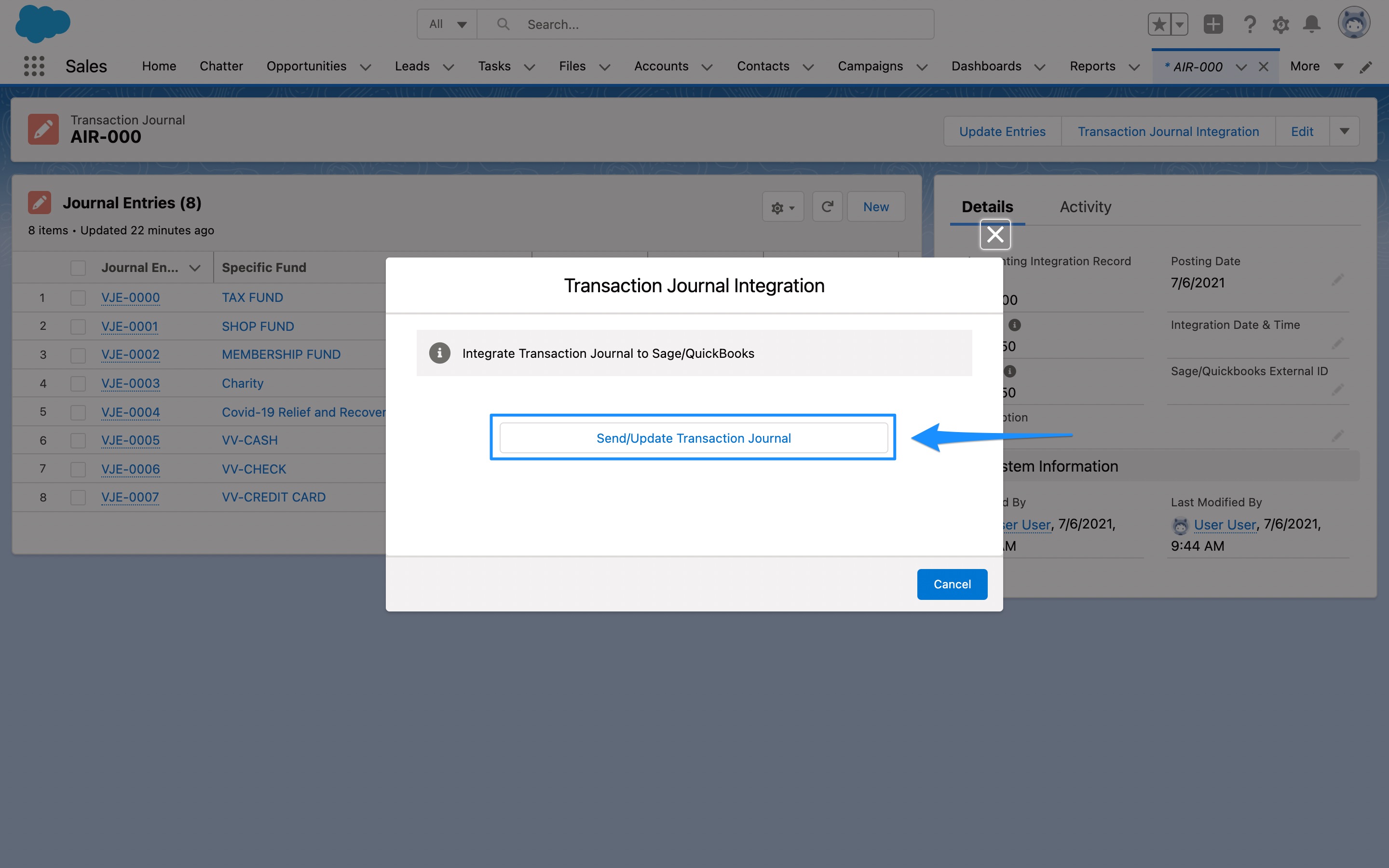 How to Integrate your Transaction Journals to Quickbooks