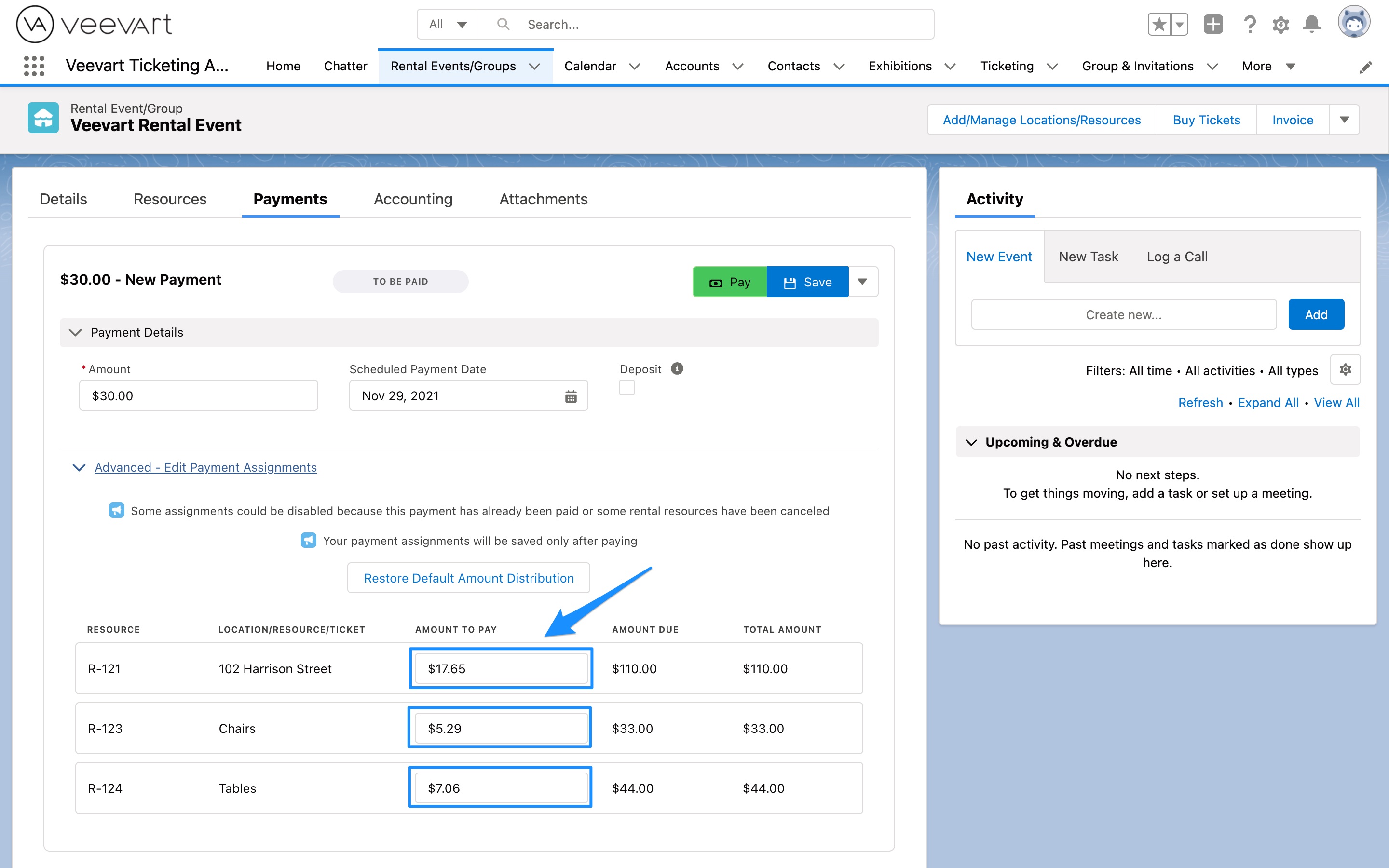 How to use the Rental Payment Wizard