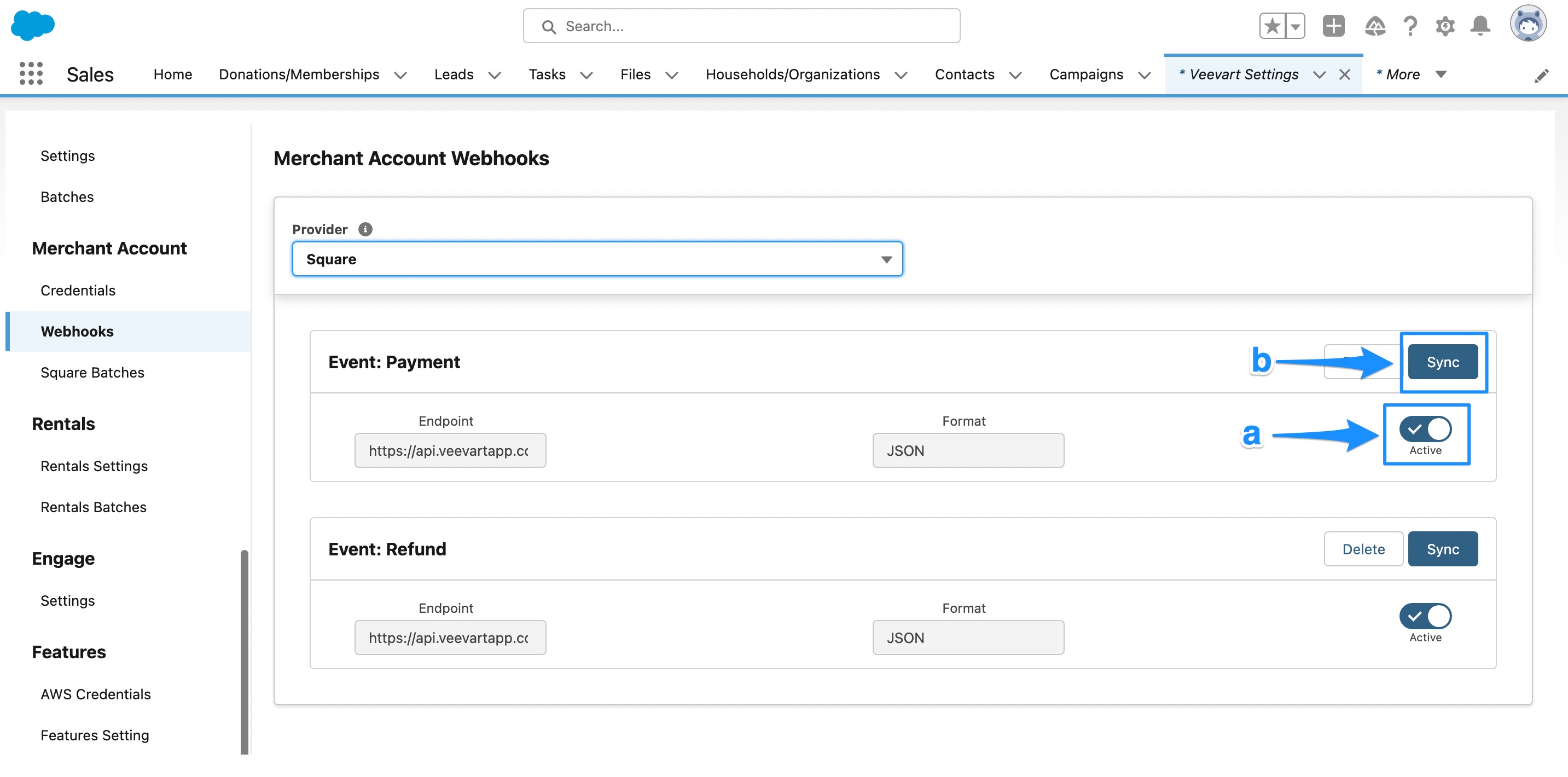 How to Set Up Square: Payment and Refund Webhook