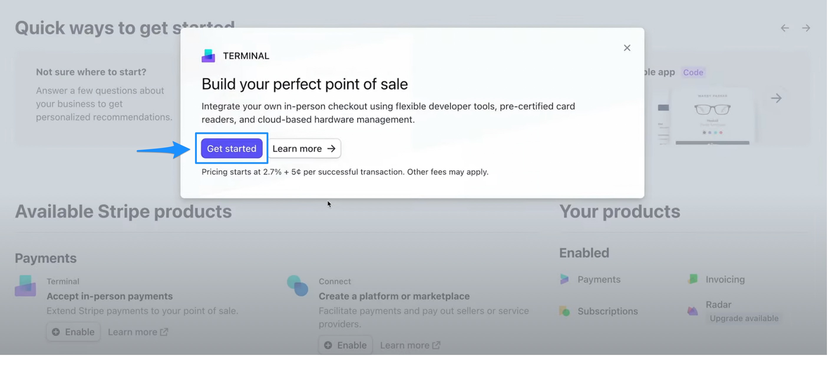 Stripe Reader Setup (BBPOS WisePOS E)