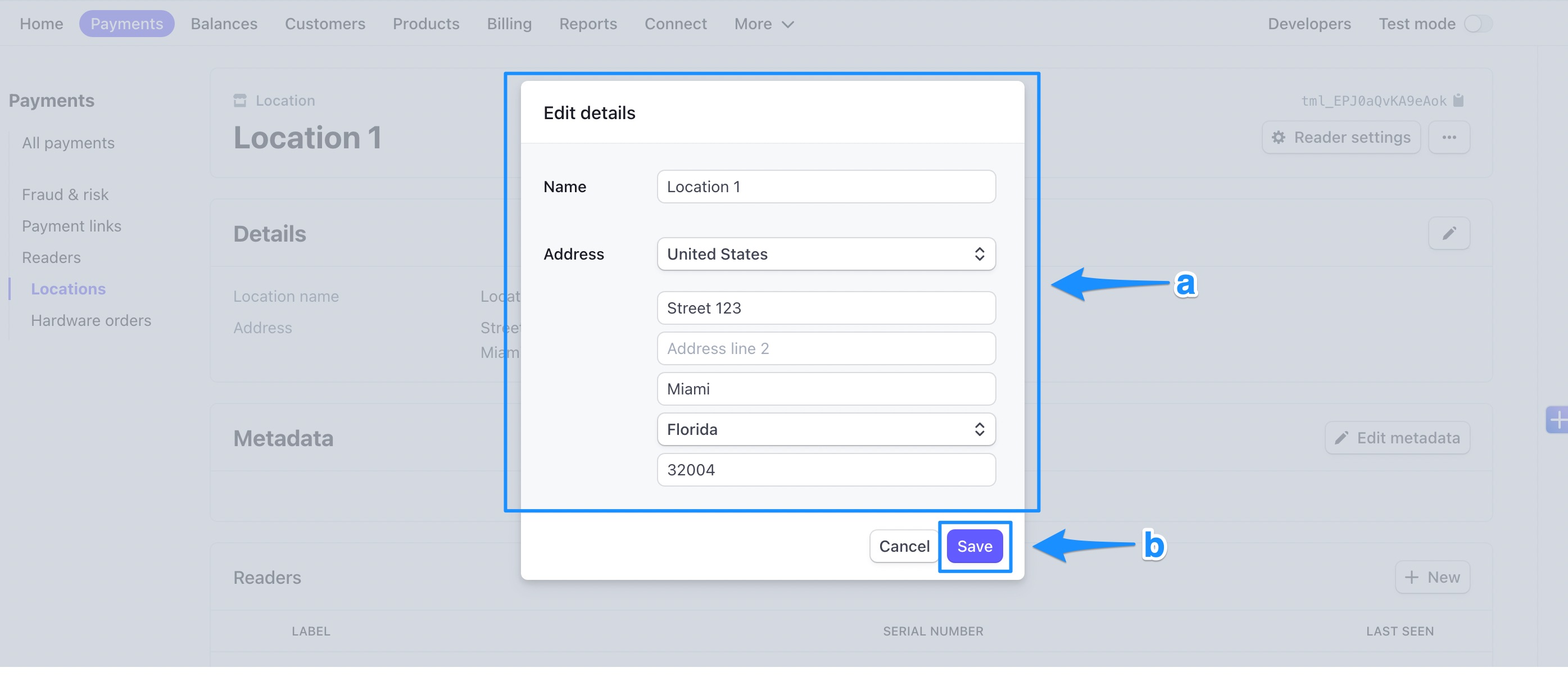Stripe Reader Setup (BBPOS WisePOS E)