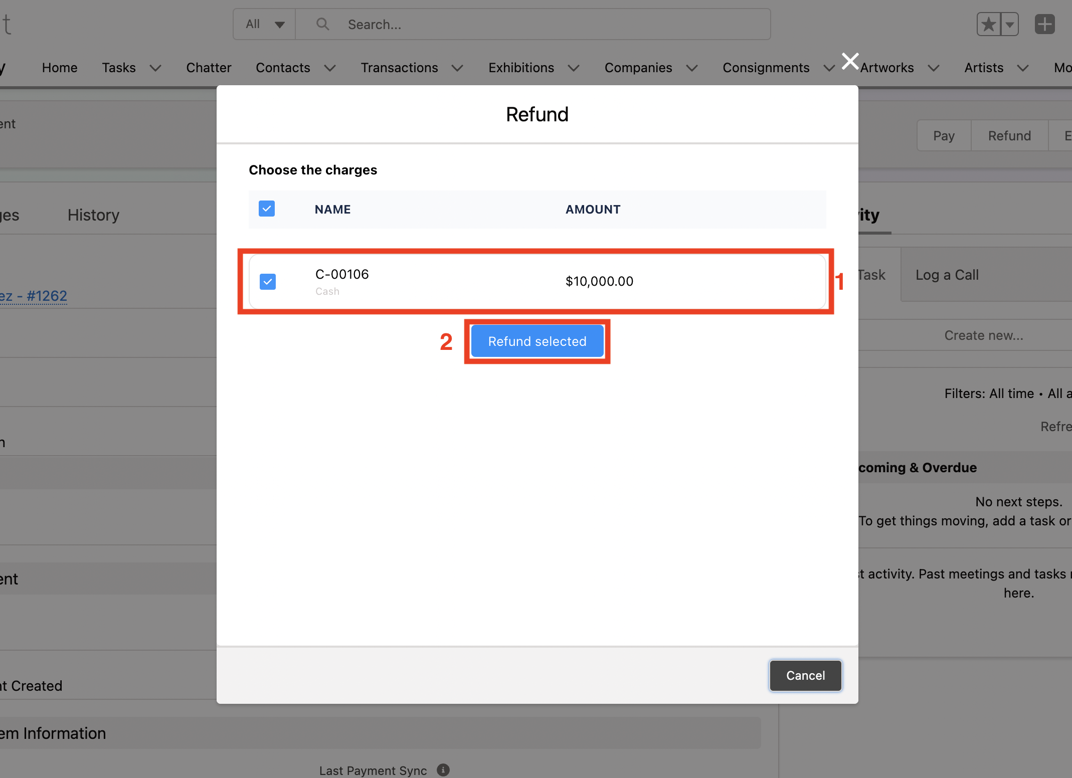 Transaction Payment Refund
