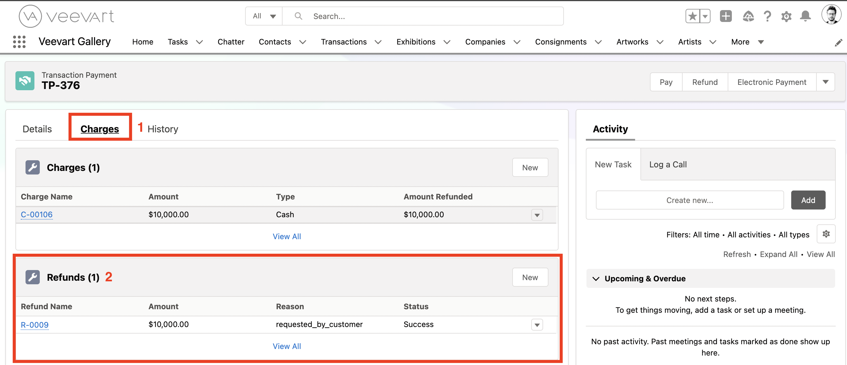 Transaction Payment Refund