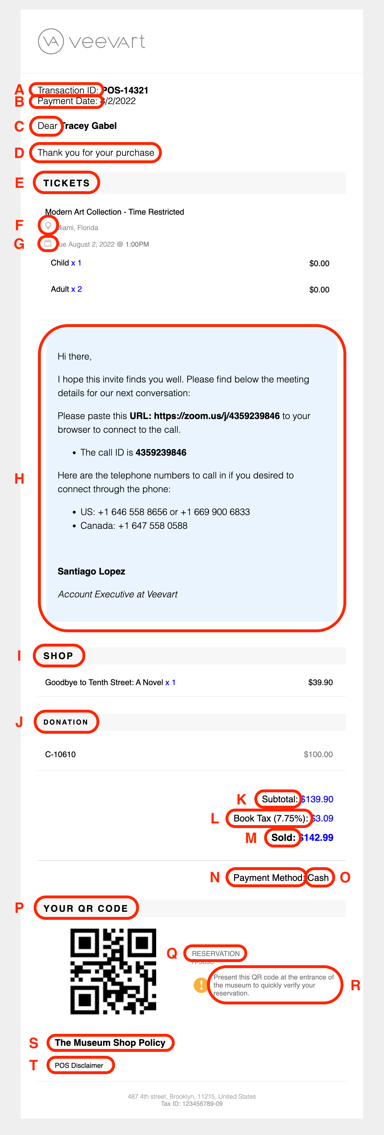 Customizing the POS Purchase Receipt