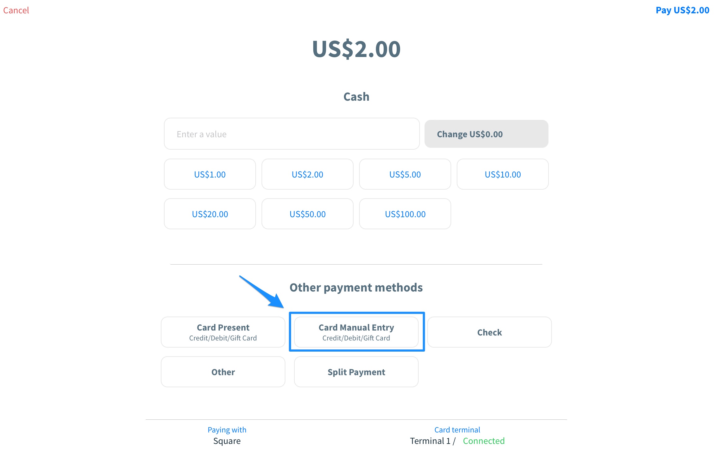 How to set up the Square Terminal