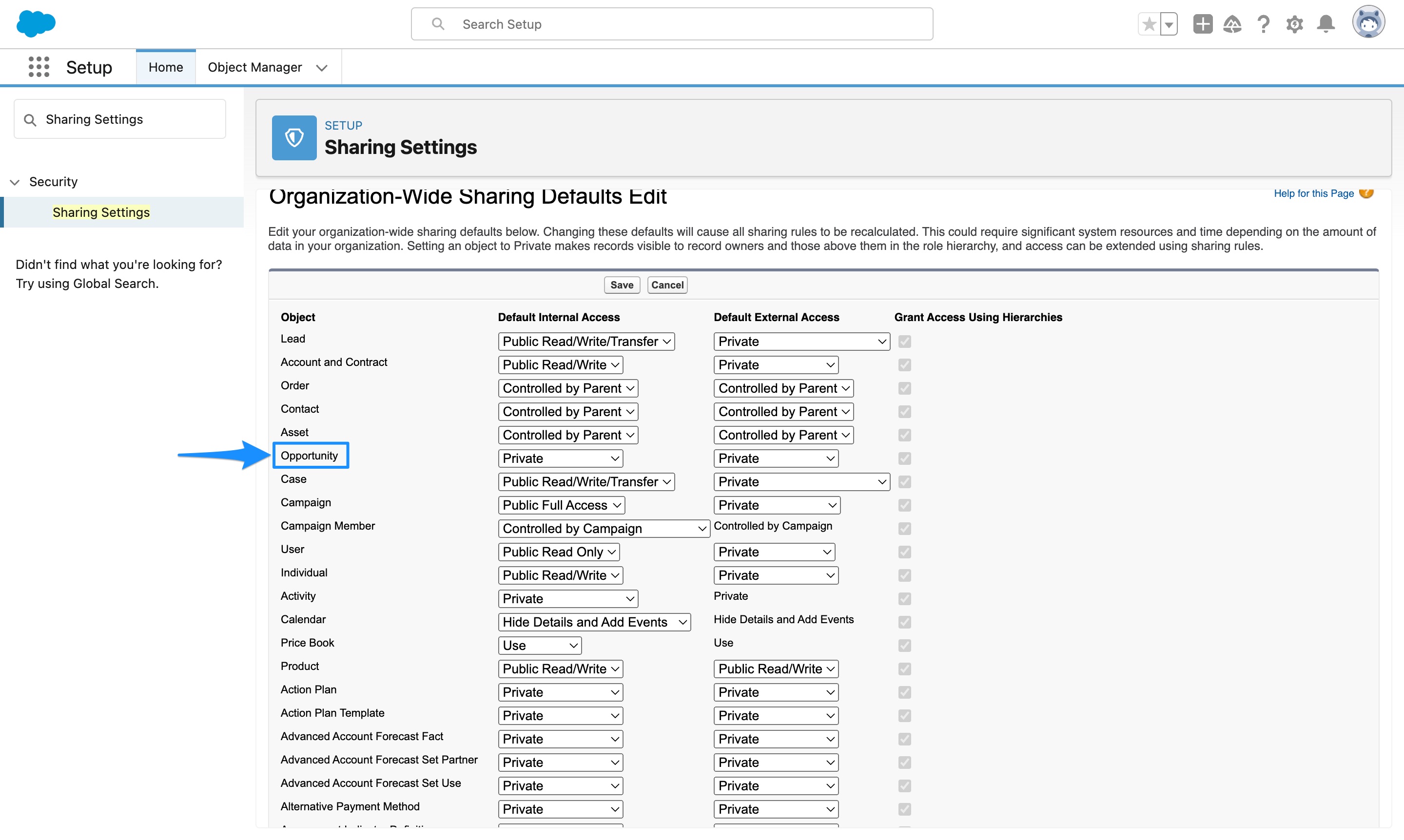How to Restrict Data Visibility for Specific Users Using Salesforce Sharing Rules