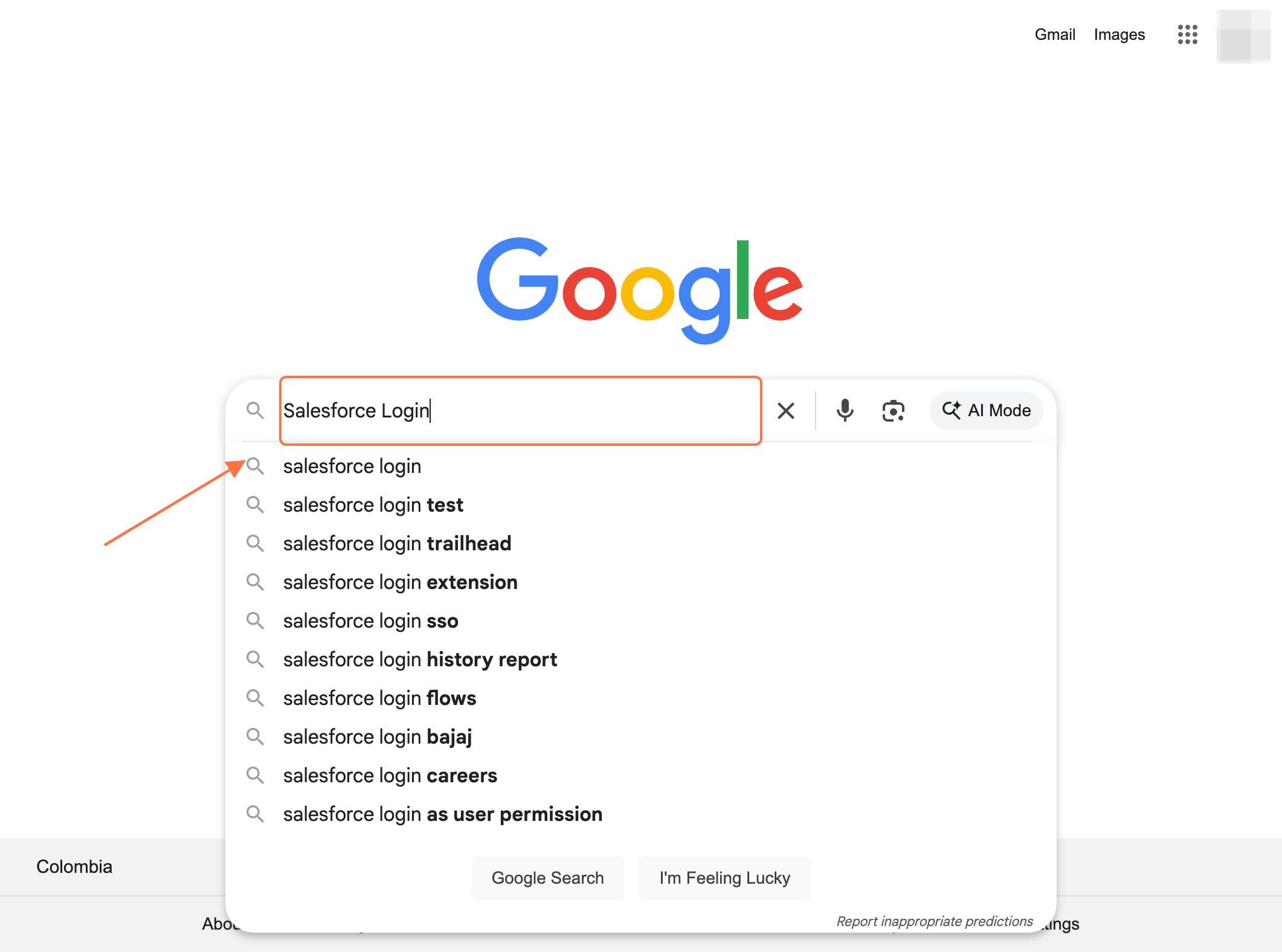 Logging In to Salesforce and Salesforce Sandbox