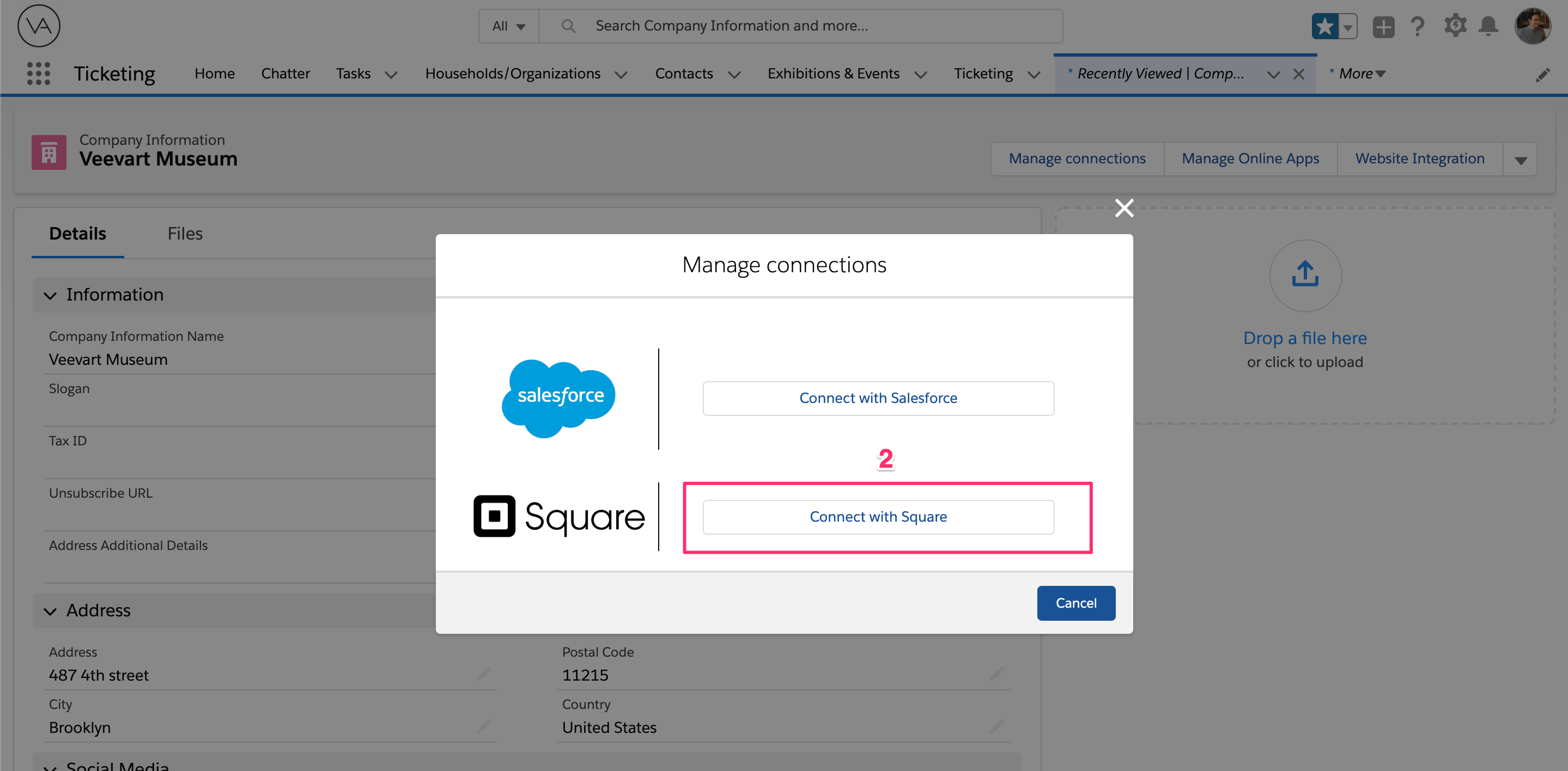 Salesforce And Square Authentication