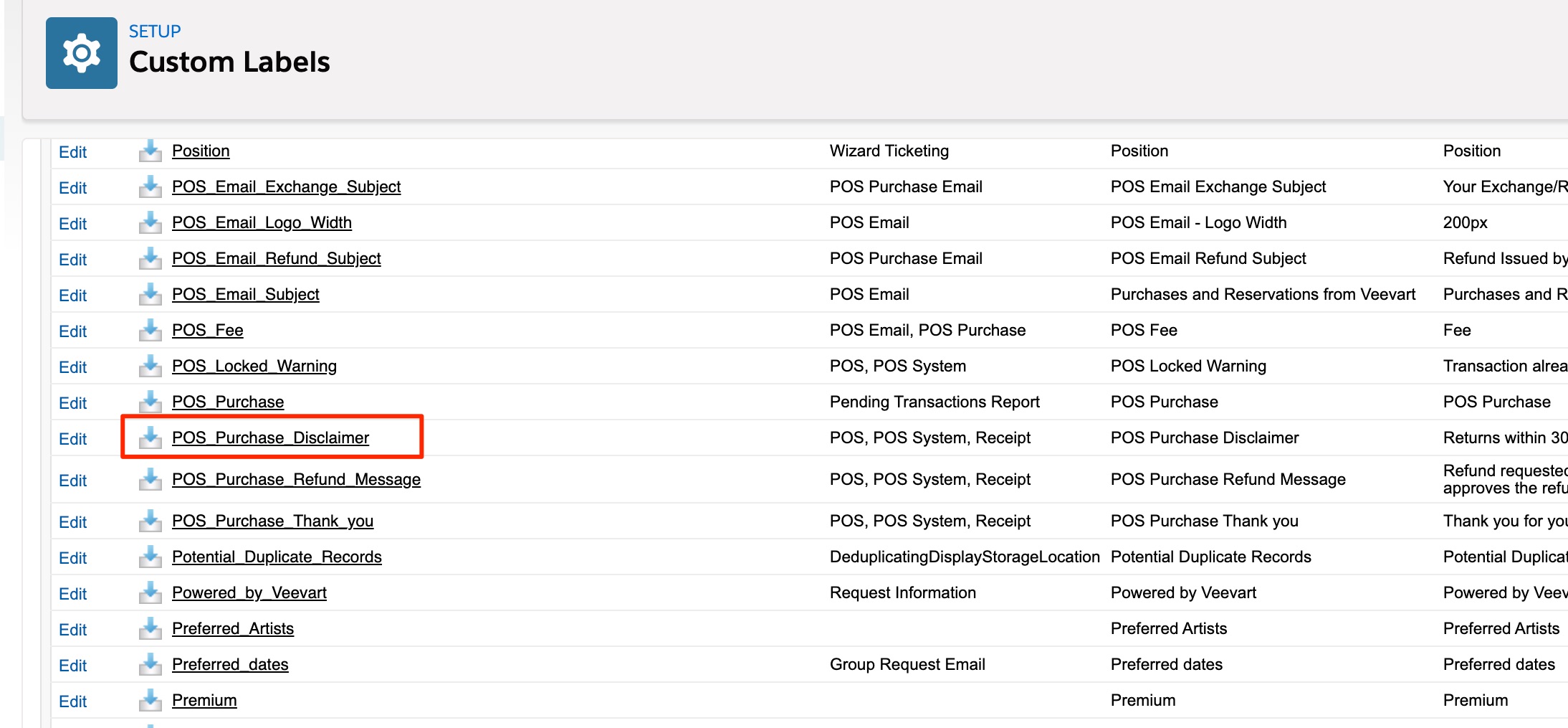 How to Edit the Disclaimer of the Printed Receipt
